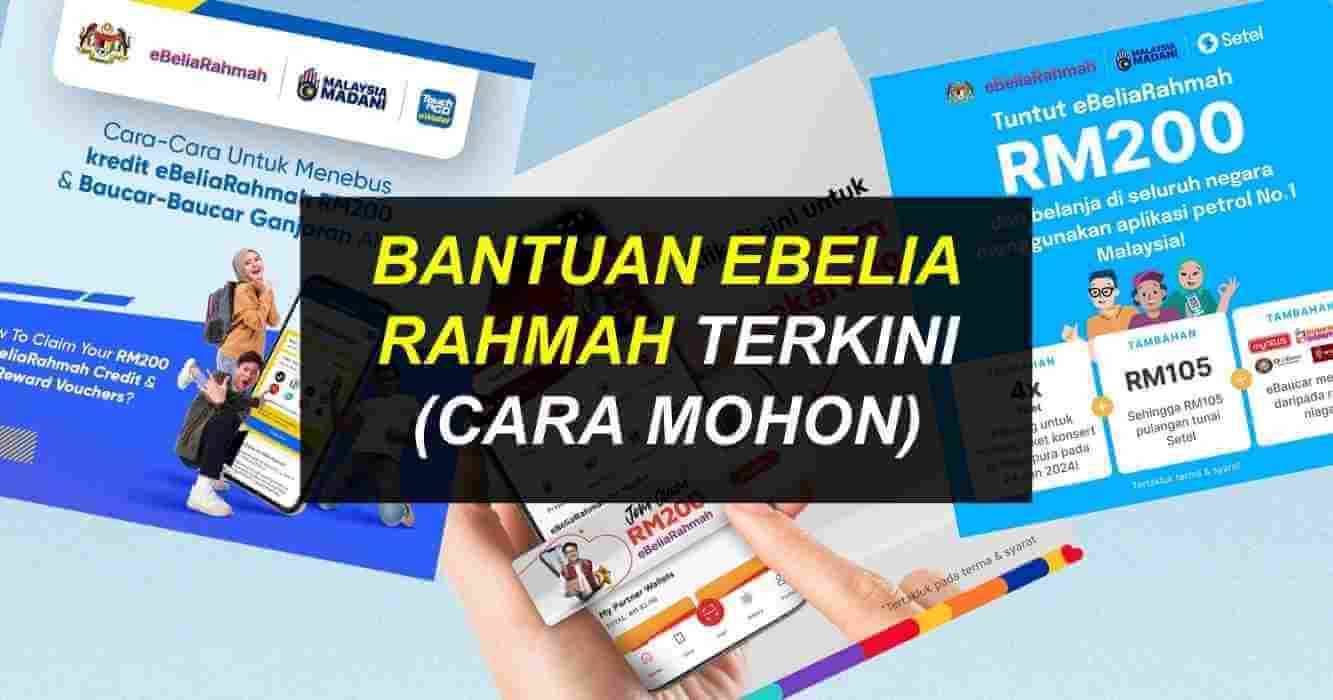 eBelia Rahmah : Cara Tebus e-Tunai Boost, TNG & Setel